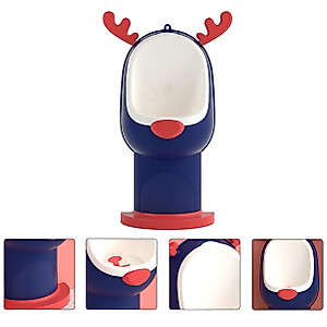 Healeved 1pc Baby Potty Boy Pee Trainer Potty Training Urinal Toddler Pee Toddler Trainer Boy Urinal Groove Pee for Portable Potty Cartoon Animal Potty Pp Travel Rabbit Wall Mounted