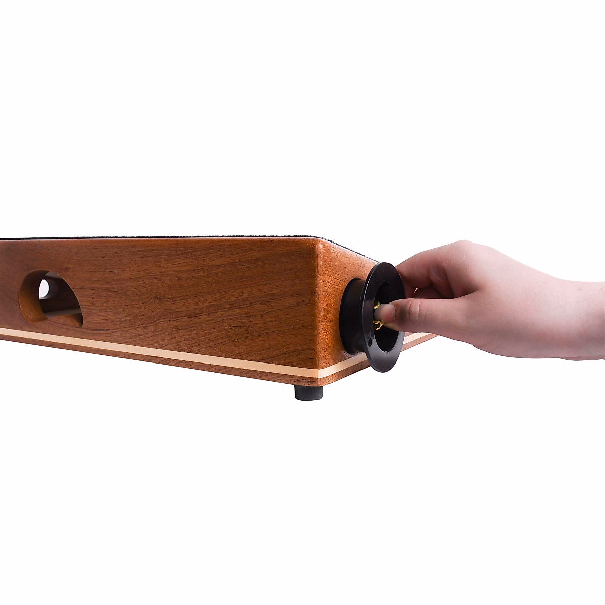 Ruach Foxy Lady 3 Large Hardwood Pedalboard for Guitar Effects Pedals (Gen 3)