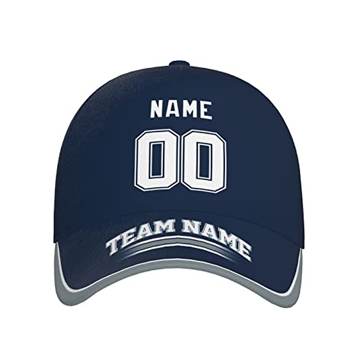 Cap Dallas Custom any Name and Number Hat for Men Women Youth Personalized Gifts