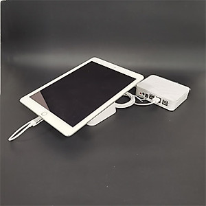 4 Port Tablet Display Anti-Theft System with Charging Function US Plug (for Applr Interface)