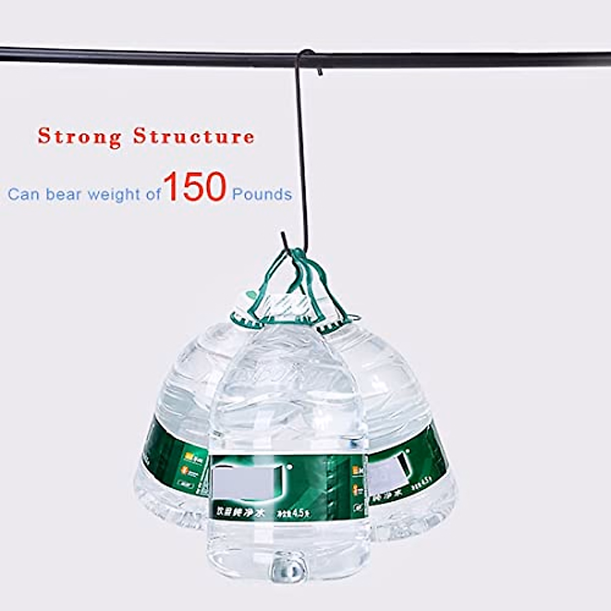 RUIBOLU Plant Hooks for Hanging, 6 Pack 10 inch Large S Hooks Heavy Duty Long for Hangers Plant Extension Hooks for Tree Branch, Utensils,Flower Basket, Garden, Patio, Indoor Outdoor Uses