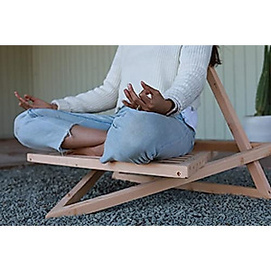 Wooden Meditation Chair