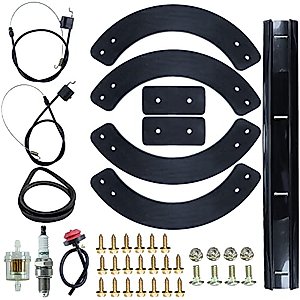 POSEAGLE 753-04472 Auger Kit with 731-1033 Shave Plate 946-04091 Clutch Cable 946-04237 Clutch Cable 954-0101A Drive V-Belt F6RTC Spark Plug