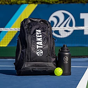 Takeya Sport Unisex Pickleball Backpack, Premium Quality Athletic Bag with Pockets for Paddle, Phone and Laptop