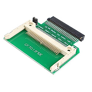 Futheda CF Compact Flash Merory Card to 50pin 1.8 inch Female IDE Bootable Hard Disk Drive SSD Converter Adapter Replacement Compatible with Toshiba