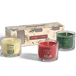 Yankee Candle Gift Set | 3 Mini Christmas Scented Candles | Magical Christmas Morning Collection