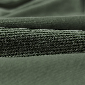 Stretch Shorts for Men Gym Shorts for Men Drawstring Elastic Waist Camo Cargo Shorts Casual Cotton Solid Tooling Shorts Outdoor Fashion 6 Inch Inseam Shorts Men Khaki Army Green 3X