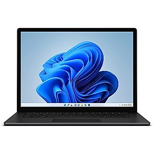 Microsoft Surface Laptop 4, AMD Ryzen 7 4980U, 8GB RAM, 512GB SSD, Windows 10 Home, 15" Touchscreen Display, Black (Renewed)