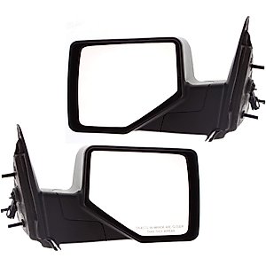 Kool Vue Left & Right Power Door Mirrors Compatible With Ford Ranger 2006-2011 Textured Pair Extended Cab Pickup