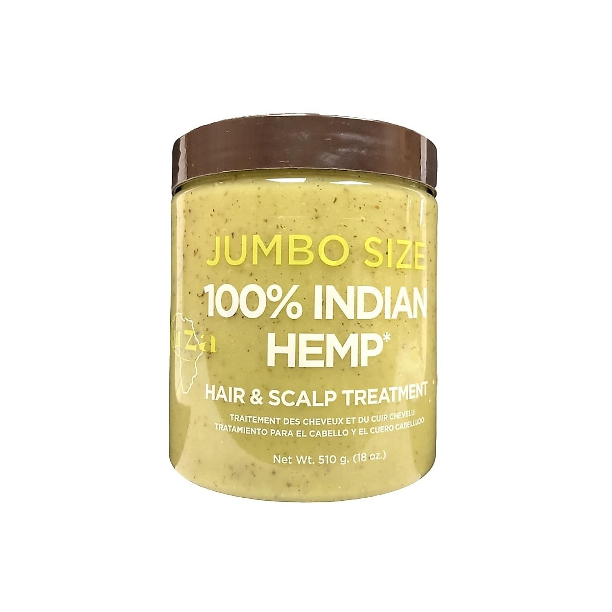 Kuza 100% Indian Hemp Hair and Scalp Treatment Jumbo Size 508.5g by Kuza