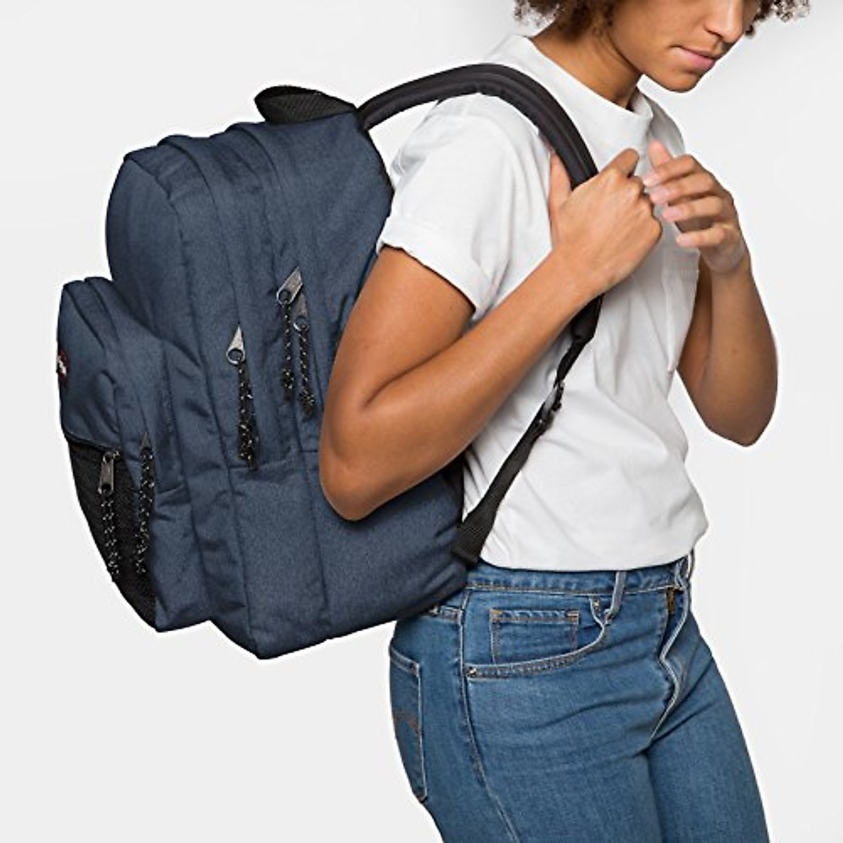 EASTPAK Casual Daypack, Double Denim, 42cm=16.53''