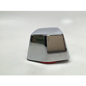 MARINE BOAT NAVIGATION RED GREEN CHROME PLATED HOUSING BI-COLOR BOW LIGHT BULB