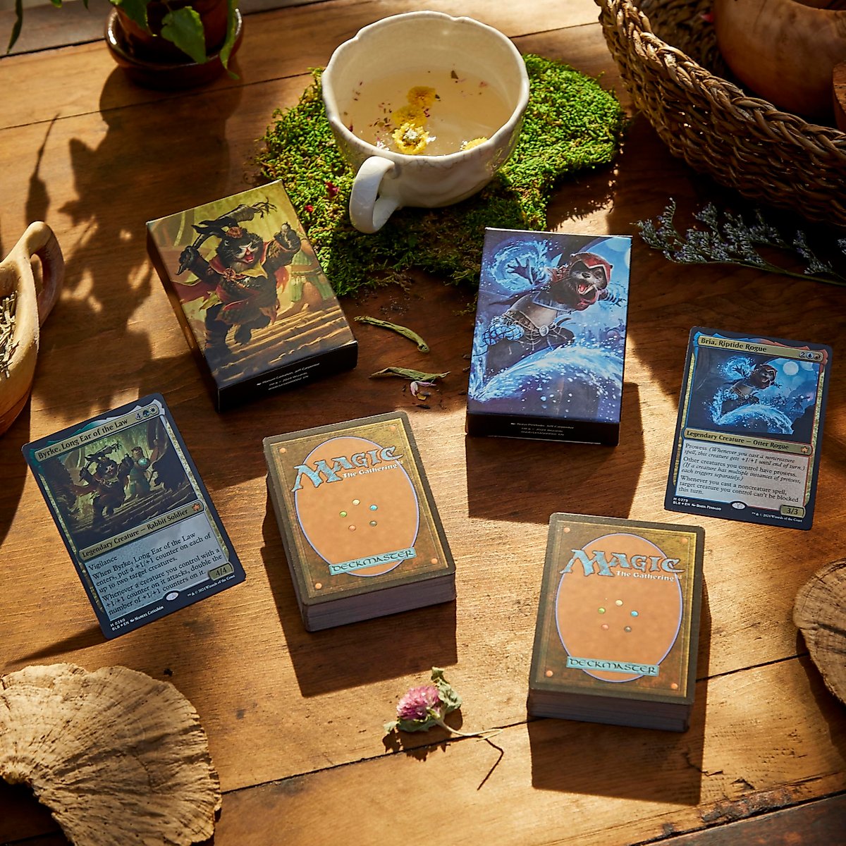 Magic: The Gathering - Bloomburrow Starter Kit | Learn to Play Magic with 2 Bloomburrow-Themed Decks | 2 Player Collectible Card Game for Ages 13+