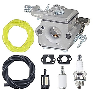 POSFLAG Carburetor Kit Replaces Tecumseh 640347 640347A for Tecumseh TC200 TC300 TM049XA 2 Cycle Vertical Engine