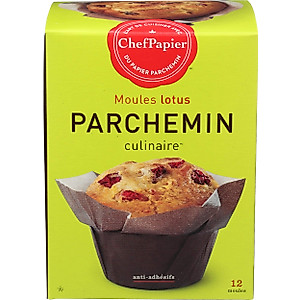 Paper Chef Parchment Cup Lotus 12 Count (Pack of 6)
