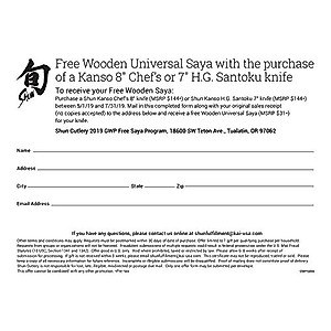 Shun Cutlery Kanso Chef's Knife 8”, Gyuto-Style Kitchen Knife, Ideal for All-Around Food Preparation, Authentic, Handcrafted Japanese Knife, Professional Chef Knife