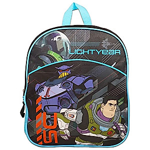 Lightyear Mini Backpack - Bundle with 11” Lightyear Preschool Backpack, Water Bottle, Toy Story Stickers, More - Toy Story Mini Backpack Toddler Kids