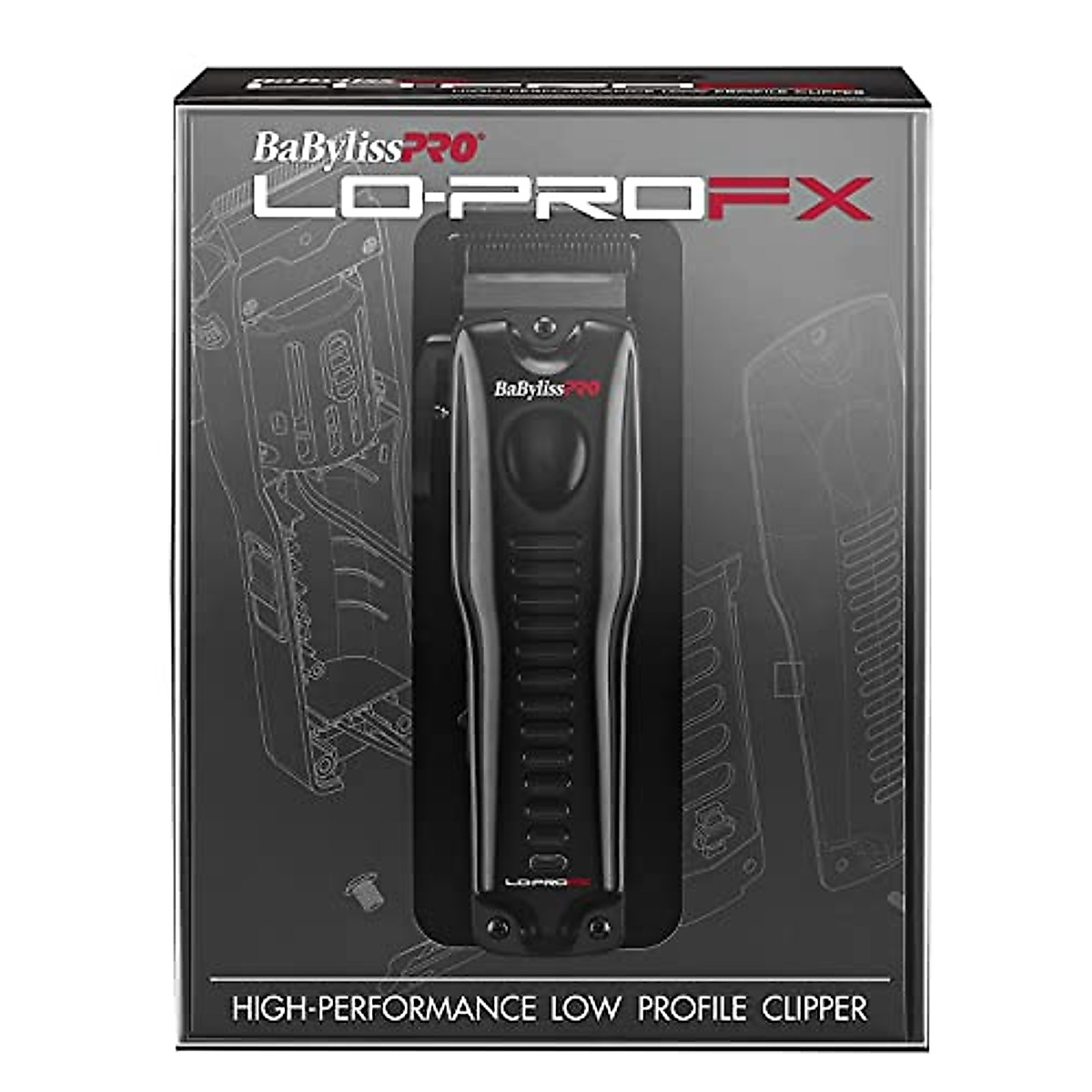 BaBylissPRO Lo-ProFX High-Performance Low Profile Clipper, 1 ct.