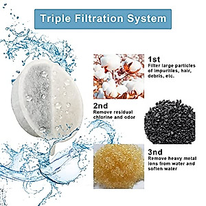 Cat Water Fountain, 84oz/2.5L Pet Water Fountain for Cats Inside, Ultra Quiet Automatic Cat Water Dispenser, Silent Pump with Dry-Run Protection, Dual Mode for Cats, Small Dogs