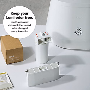 Lomi Bundle | World's First Smart Waste Electric Kitchen Composter + 90 Cycles of Lomipods | Turn Waste into Natural Fertilizer with a Single Button with Lomi, Smart Waste Electric Kitchen Composter