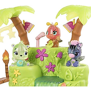 Hatchimals CollEGGtibles Tropical Party Playset with Lights, Sounds and Exclusive Season 4 CollEGGtibles, for Ages 5 and Up