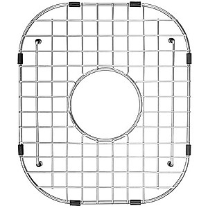 Serene Valley Sink Protector 12" x 14 1/4", Centered Drain with Corner Radius 3-1/2", NDG6018