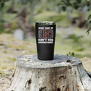 What Part of Don't You Understand Hockey Gifts Vacuum Insulated Tumblers Hockey Player Gifts Funny Sarcastic Coach Travel Mug (20 oz)