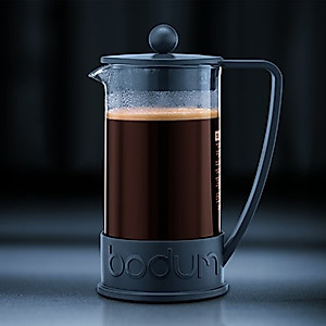 Bodum Brazil French Press Coffee Maker, 1.5 Liter, 51 Ounce, Black