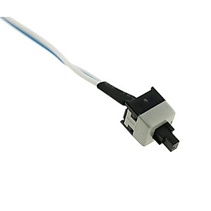 SJZBIN 5pcs ATX PC Motherboard Power Switch Cord Power Momentary Connector Cable 2 Pin SW Desktop Computer On Off Restart Button Power Cable 50cm