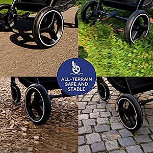 Baby Stroller, ELITTLE EMU Toddler Stroller with Reversible Seat, 0-36 Months Full-Size Stroller Convenient for Various Travel Venues or Vehicles Carrying