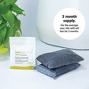 Lomi | World's First Smart Waste Kitchen Composter | Turn Waste to Compost with a Single Button with Electric Countertop Compost Bin (Pods & Filters)