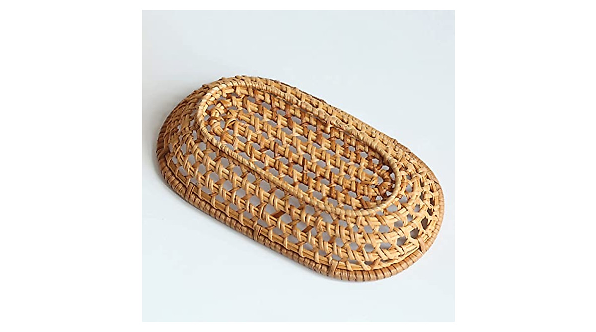 Elegant Hand Braided Serving Tray for Any Occasion