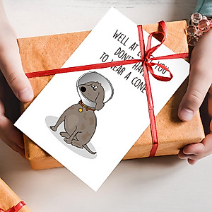 Ithmahco Funny Get Well Cards, Get Well Soon Gifts For Women, Feel Better Gifts For Women, Thinking of You Gifts, Humor Speedy Surgery Recovery Card for Him Her Friends Mother