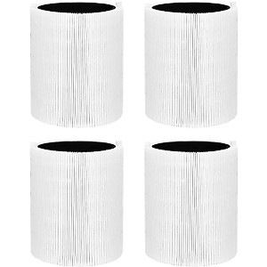 Fette Filter - 311 Air Purifier Replacement Filters, Compatible with Blueair Pure 311 High-efficiency 2-in-1 Filtration Systems, Particle Filter + Carbon Filter (Pack of 4)