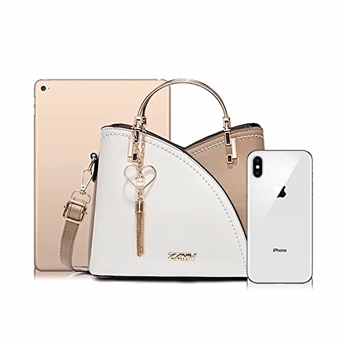 Fashion Handbag Tote Bag for Women Large Capacity Shoulder Bag Messenger Bag Chic Crossbody Bag for Travel Shopping