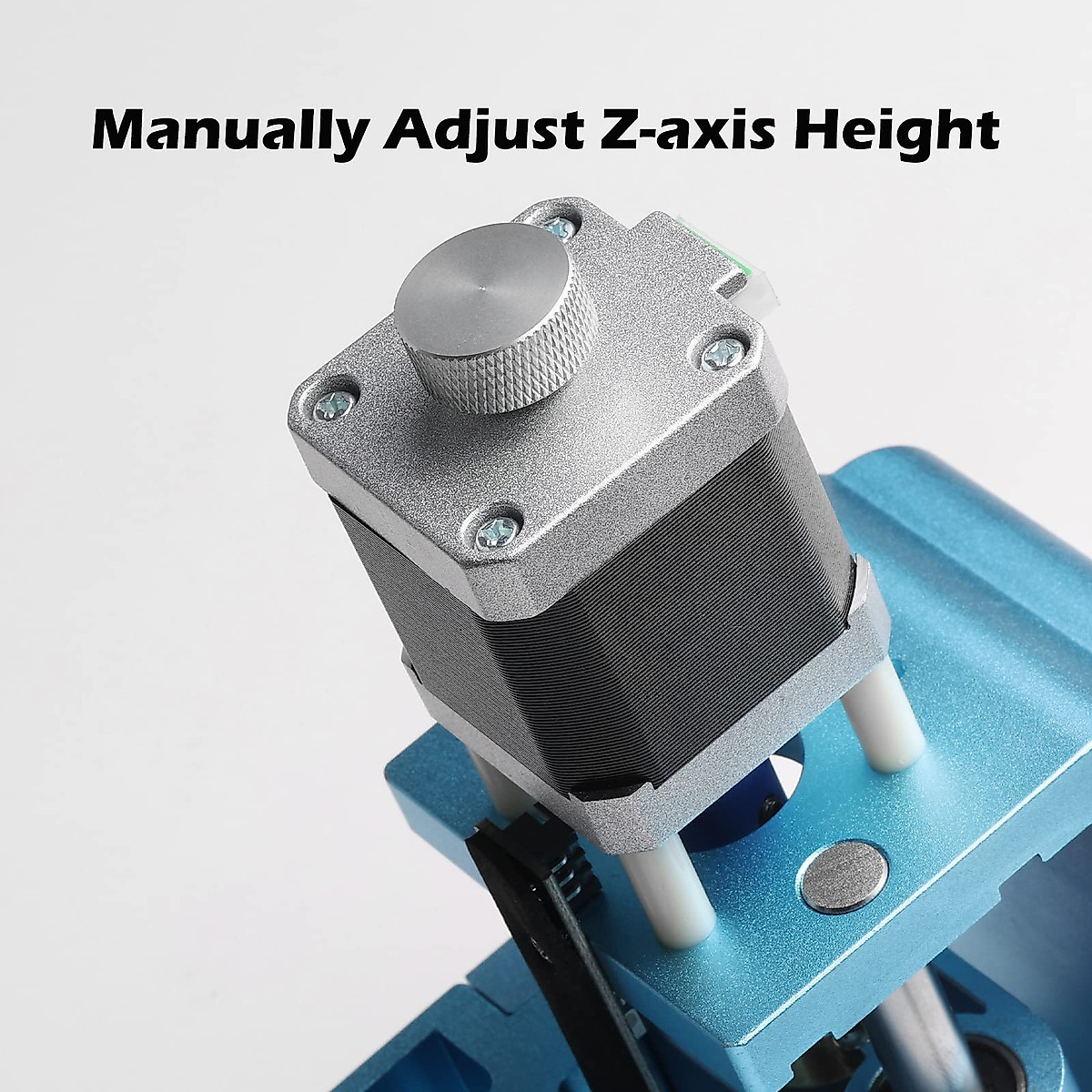 Genmitsu Upgraded Aluminum Z Axis Assembly V2 Kit, with Spindle Motor Mount for 775 Spindle and 300-500W Spindle, 43mm & 52mm Diameter Spindle Holder for CNC Machine 3018-PRO