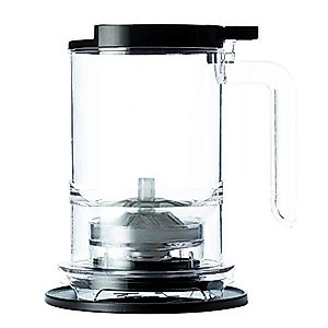 T2 A30000173 Loose Leaf Maker with Tea Infuser and BPA-free Plastic Black, 500ml/16.9 floz