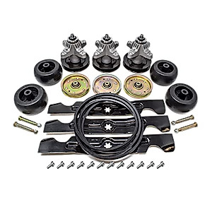 Full Deck Rebuild Kit Compatible with Cub Cadet RZT 50inch Zero Turn Troy Bilt RZT50 Mowers 618-04125 918-04125
