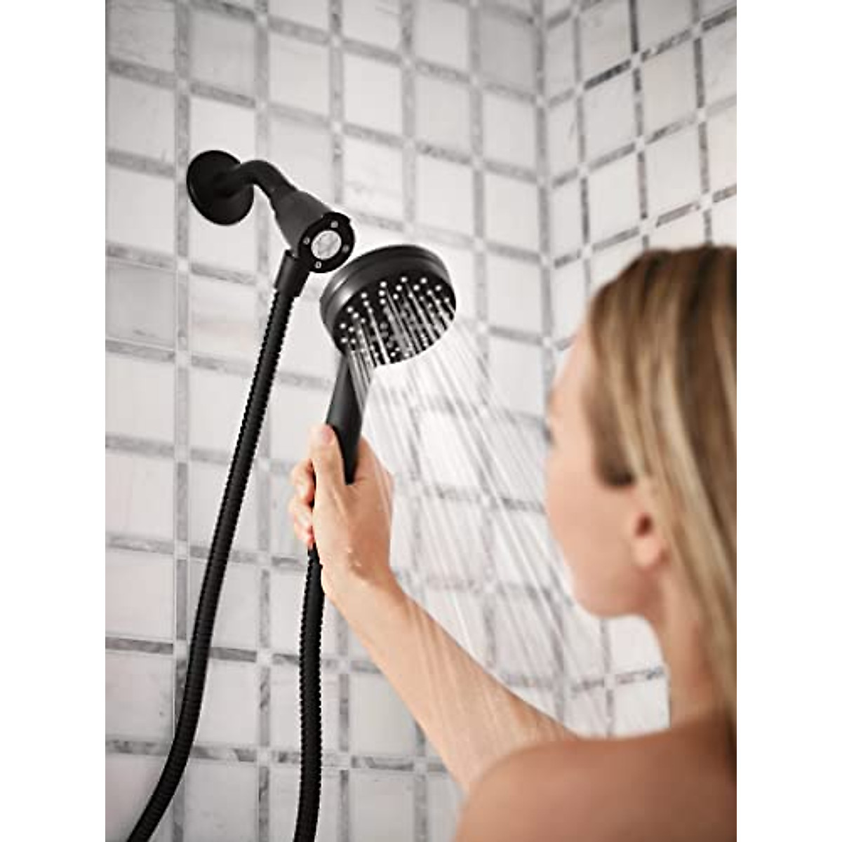 Moen 26100EPBL Engage Handshower with Magnetix Docking, Matte Black