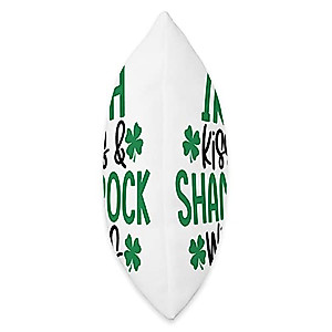 Check out my St. Patrick's Day Shirts Irish Kisses and Shamrock Wishes Clover Throw Pillow, 16x16, Multicolor