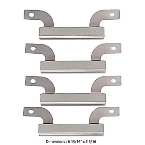 Crossover Replacement Tube for Gas Grill Models Backyard Classic GR3055-014684 & Brinkmann 810-1570-0, 810-1750-S, 810-9520-S, (4PACK)