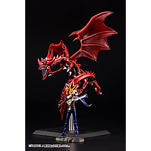 Kotobukiya Yu-Gi-Oh!: Slifer The Sky Dragon Egyptian God PVC Statue, Multicolor 19 inches
