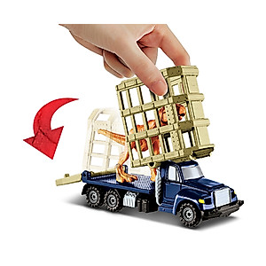 MATCHBOX JURASSIC WORLD DINO TRANSPORTERS T. Rex Trailer