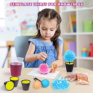 Crystal Growing Kit, STEM Projects Science Kits for Kids Age 4-6-8-12, Crystals Grow Fast (24H) Science Experiments Kit Toys, Art & Crafts Gift Toys for 6 7 8 9 10 11 12 Years Old Girls & Boys
