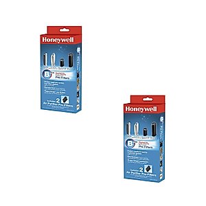 Honeywell HRF-B2 Filter B Household Odor and Gas Reducing Deodorizing Air Purifier Cleaner Pre Filter Replacement Part (4 Pack)