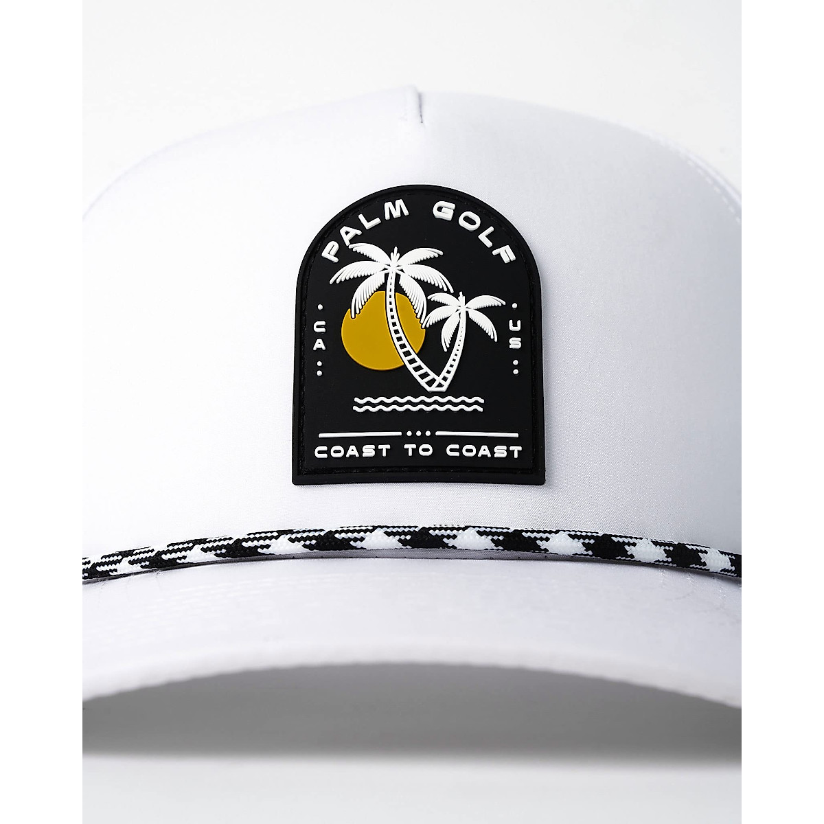 Palm Coast to Coast Snapback (White)