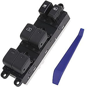Obaee Power Master Window Switch 25401-ZJ60A Driver Side Compatible with Nissan Sentra 2007-2012, Nissan Pathfinder 2005-2008, Replaces OE 25401-ZP40B 25401ZP40B 25401-9W100