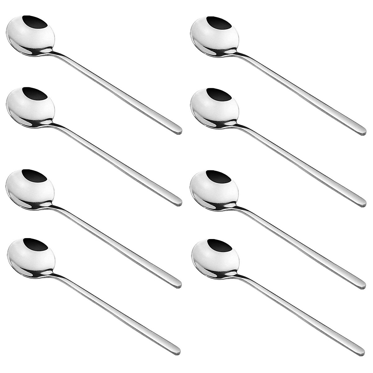 18 Pack Stainless Steel Espresso Spoons, findTop Mini Teaspoons Set for Coffee Sugar Dessert Cake Ice Cream Soup Antipasto Cappuccino, 5.1 Inch