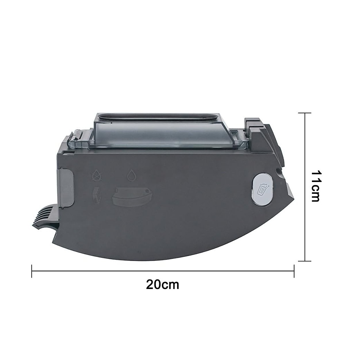 NATEFEMIN Dust Bin Box Filter Box Vacuum Cleaner Replacement Part for iRobot Roomba E and I Series E5 E6 i3 i5 i7 i7+