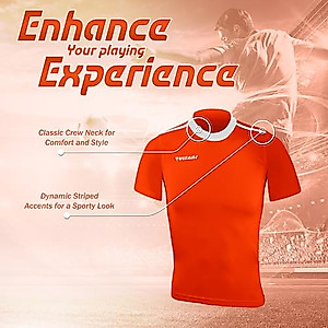 Vizari Velez Jersey, Orange, Adult Large